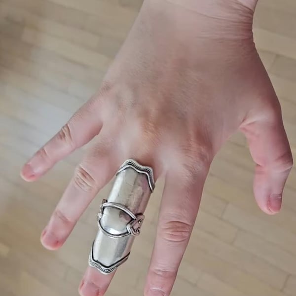 Medieval Armor Ring - Etsy
