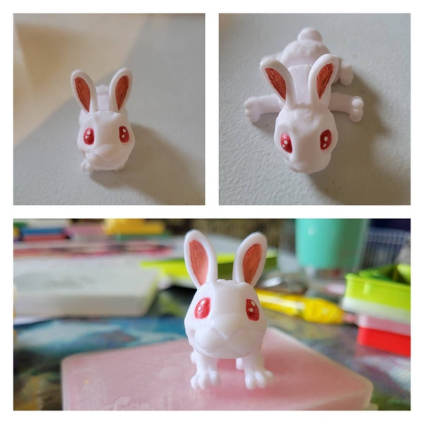 Mini Tiger Single-color 3D Printed Articulated Fidget Toy - Etsy