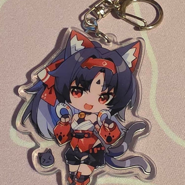 Sunday Keychain - Honkai Star Rail Acrylic Charm - Etsy