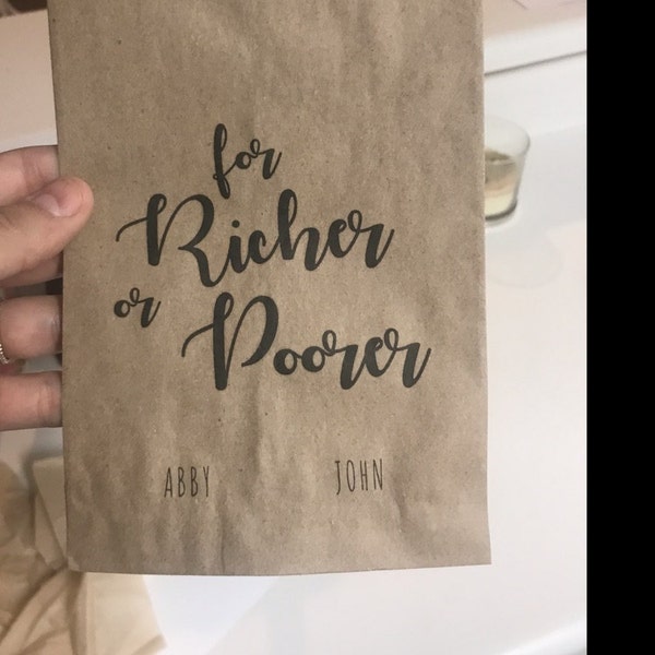 Scratch Ticket Wedding Favor Bags - Lotto Ticket Bags - Lottery Ticket ...