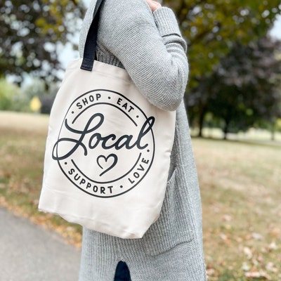 Shop Local SVG Shop Small Support Small Business Love Local Eat Support ...