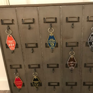 Reclaimed Wood 20 Hook Large Key Rack Holder Wall Hanging | Etsy