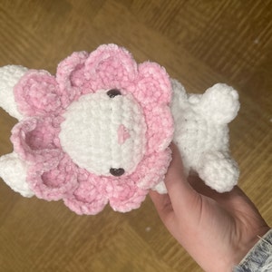Crochet Flower Bunny Plushie PATTERN PDF - Etsy