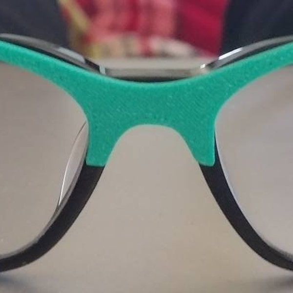 1 3D Printed DRIPPING Brow Topper Magnetic Glasses Toppers With Magnets ...