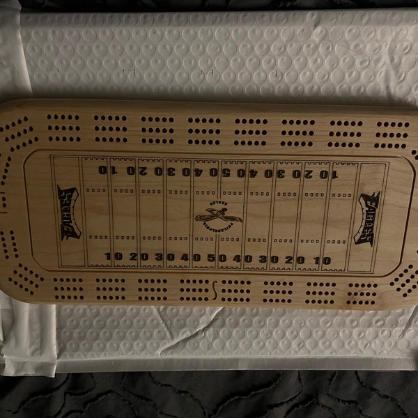 Cribbage Board - Sports Theme - Custom Cribbage Board - Etsy