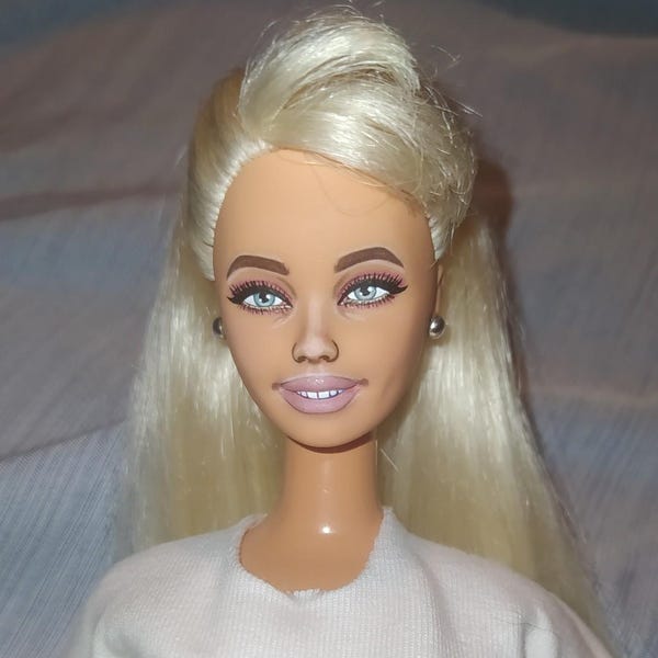 Repainted Glee Barbie FULL DOLL - Etsy