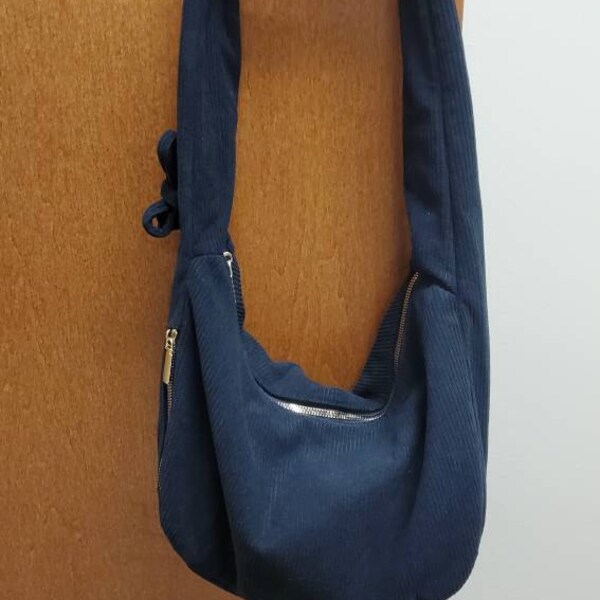 Large Retro Leather Shoulder Bag Minimalist Design Purse Gift for Her ...