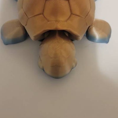 Turtle, .STL File for 3d Printing, Art Toy, Cute Pet Flexi, Print-in ...