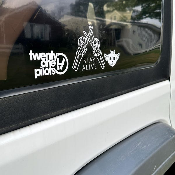 Twenty One Pilots Ned Decal - Etsy