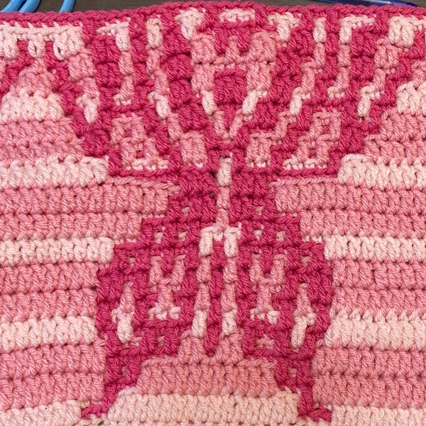 Mosaic Crochet Butterfly Alley - Charts With Written Row Repeats - 3 ...