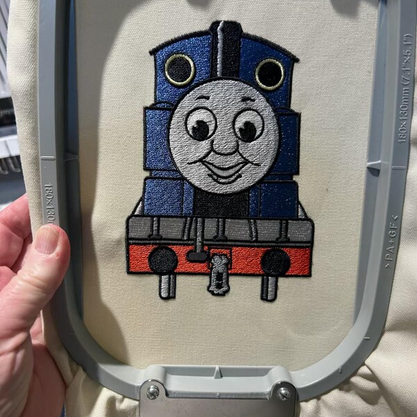 Thomas the Tank Engine Embroidery Design, 4 Sizes Embroidery Designs ...