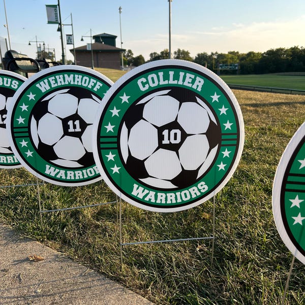 Personalized Cheer Squad Sign, Customize School or Team Name ...