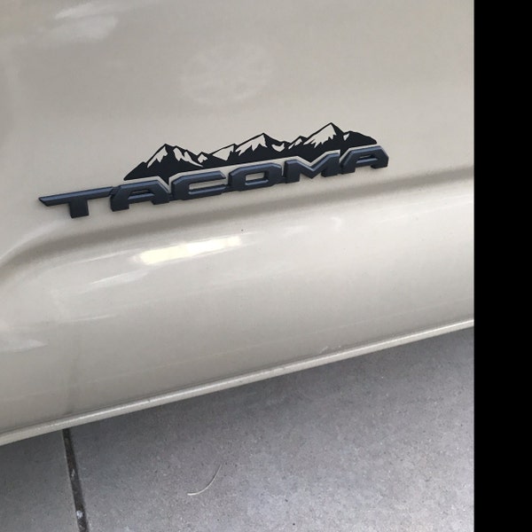 3rd Gen Tacoma Mountain Decal, Toyota Mountain Decal, Tacoma Mountain ...