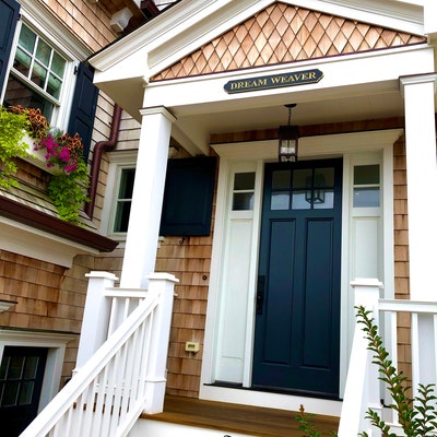 Cape Cod Style Quarterboard name Board Custom Made to Order - Etsy