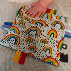 Baby Crinkle Taggie/baby Sensory Toy/baby Crinkle Toy/ Baby - Etsy ...