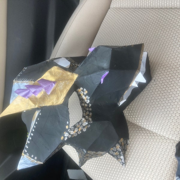 Azure Dragon | Moving Jaw Mask - 2 Styles DIY Papercraft (PDF Template ...