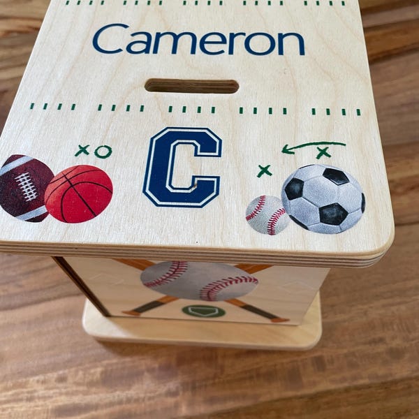 Sports Piggy Bank for Boys, Personalized Gift, Baseball, Soccer ...