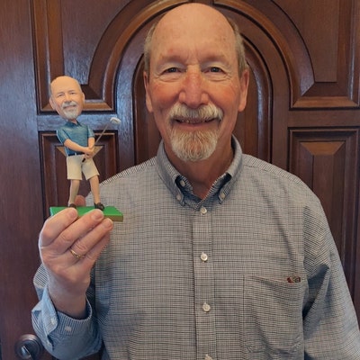 Personalized Medical Phd Figurine, Custom Medical Scientist Bobblehead ...