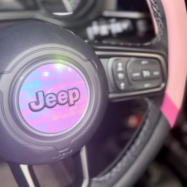 Holographic Crystal - Jeep Wrangler JL 2018 2019 2021 Gem Glitter Decal ...