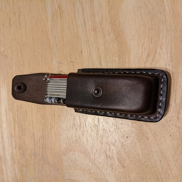 Swiss Army Knife Sheath Handmade Genuine Leather Victorinox Swiss Champ ...