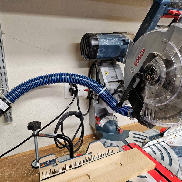 12" Bosch Glide GCM12SD Miter Saw Dust Collection, Complete Chute - Etsy