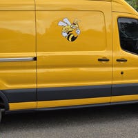 Skeleton Middle (bird) Finger Decal / Sticker Great for Car Truck or ...