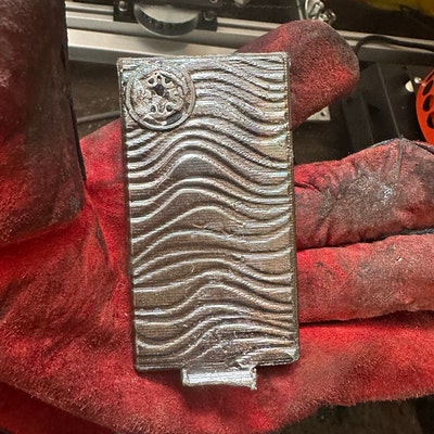 Custom 2 Sided COIN Logo Graphite Molds. - Etsy