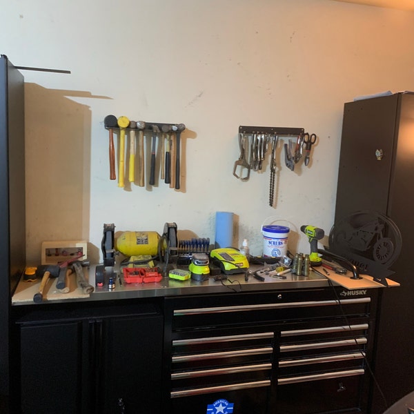 Vise Grip / Clamp Tool Shop Organizer: Holds 15 Tools - Etsy