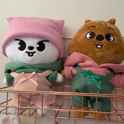 Skzoo Hoodie Set, Stray Kids Plushies, Skzoo Outfits, Skzoo Clothes ...