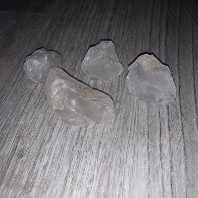 Clear Quartz Rough Natural Stones: Choose Ounces or Lb Bulk Wholesale ...