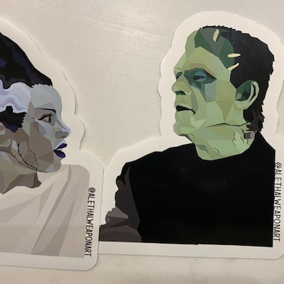 Horror Book Stack Vinyl Sticker Horror Book Stickers Stephen King ...