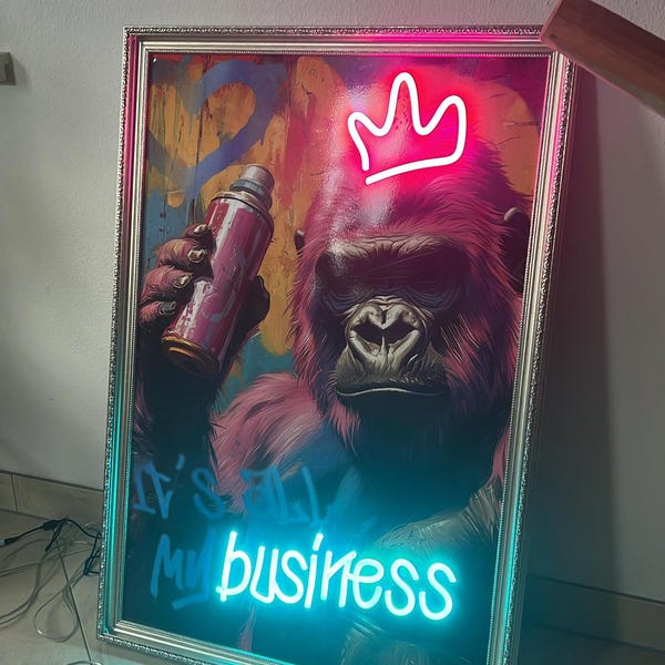LED Car Poster, 3D Neon Sign Wall Decor,unique Car Decor, Stylish Room ...