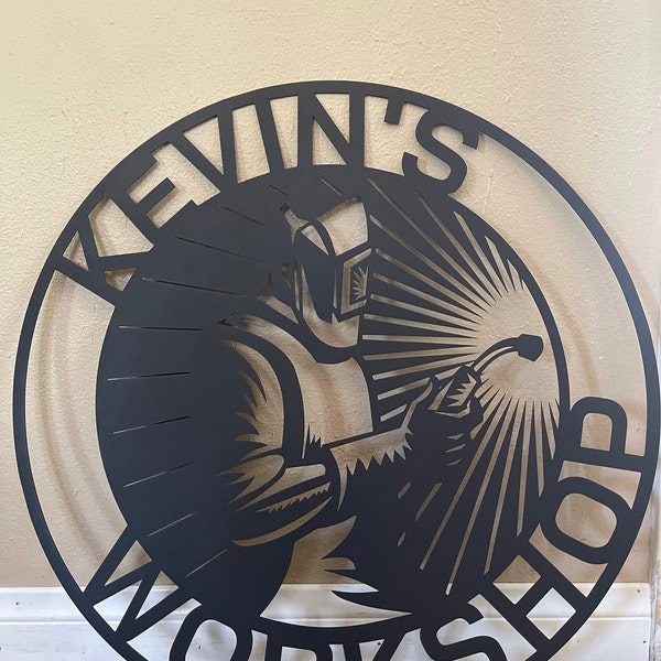 Customized Metal Welding Sign, Sign for Welder, Welder Sign ...