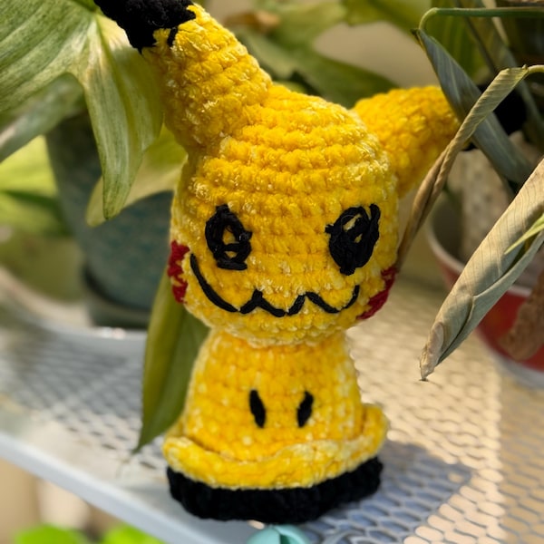 Mimikyu Crochet Pattern PDF Amigurumi - Etsy