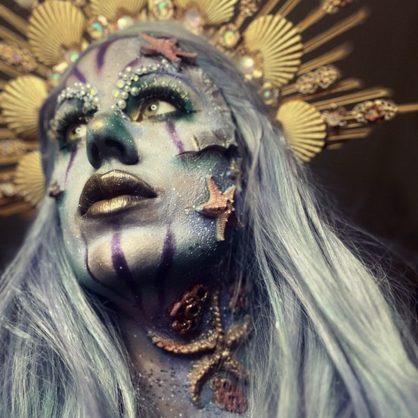 The Alien Spine Sci Fi Silicone Prosthetic SFX Make Up - Etsy