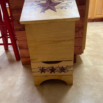 Potato Bin, Potato and Onion Bin, Rustic Potato Bin, Rustic Decor ...