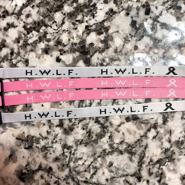 HWLF Religious Bracelet, Adjustable Ribbon, Church Fundraising Gift - Etsy