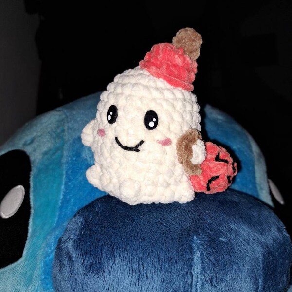 Crochet Pattern: Mini Traffic Cone, PDF, Amigurumi english and French ...