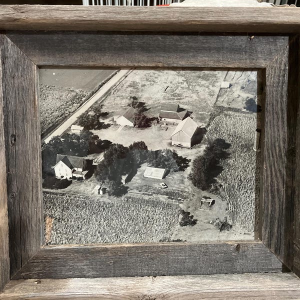 4x6 Rustic Reclaimed Barn Wood Triple Opening Frame - Etsy