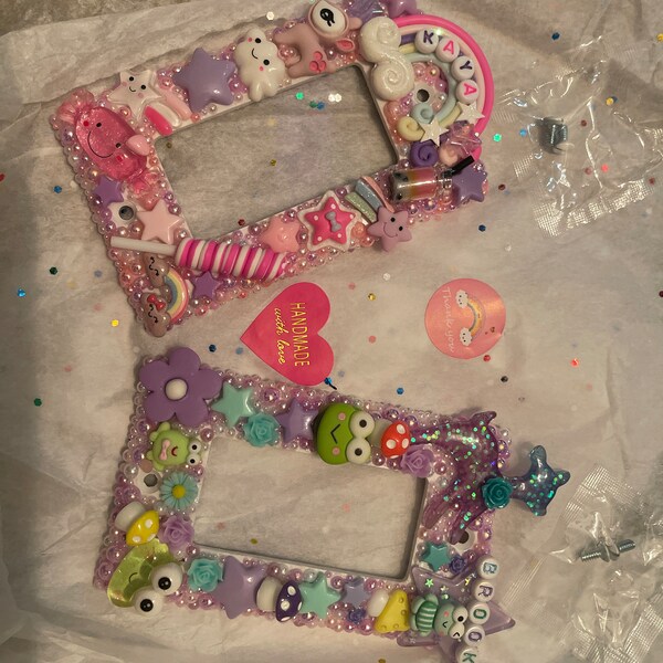 Pink Aesthetic Cute Kawaii Light Switch Plate - Etsy