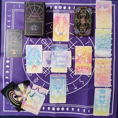 Single Cards From the Prism Tarot Brilliant Cut - Etsy