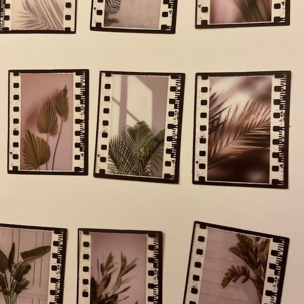 Photo Negative Stickers - 8 Colour Choices - Scrapbook Supplies ...