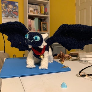 Crochet Stormfly the Deadly Nadder PDF Pattern digital - Etsy