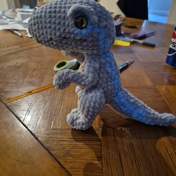 Velociraptor Dinosaur Amigurumi Crochet Pattern PDF - Dinosaur Pattern ...