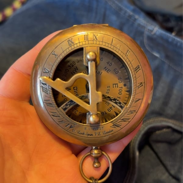 Engraved Compass, Personalized Compass, Nautical Compass, Wedding Gift ...