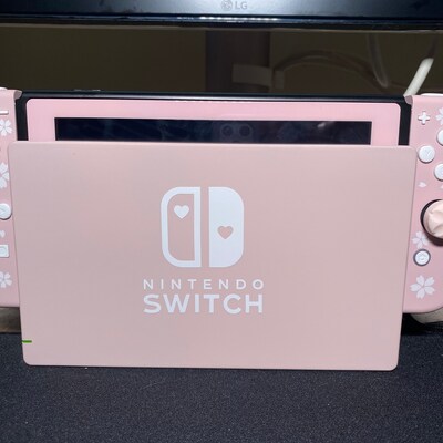 Nintendo Switch Logo With Hearts Vinyl Decal Multiple Colors Available ...