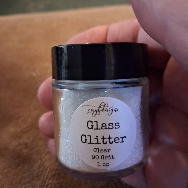 German Glass Glitter 90 Grit 25gr Jar - Assorted Colors - Etsy