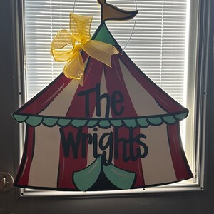 Funky Green Tree & Gifts Personalized Door Hanger - Etsy