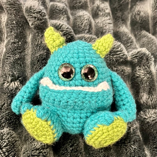 Wee Worry Monster Crochet Pattern PDF - Etsy