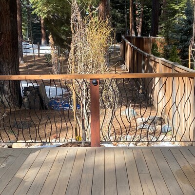 Twigs Design Wrought Iron Railing Tree Branch Railing Metal Stair ...